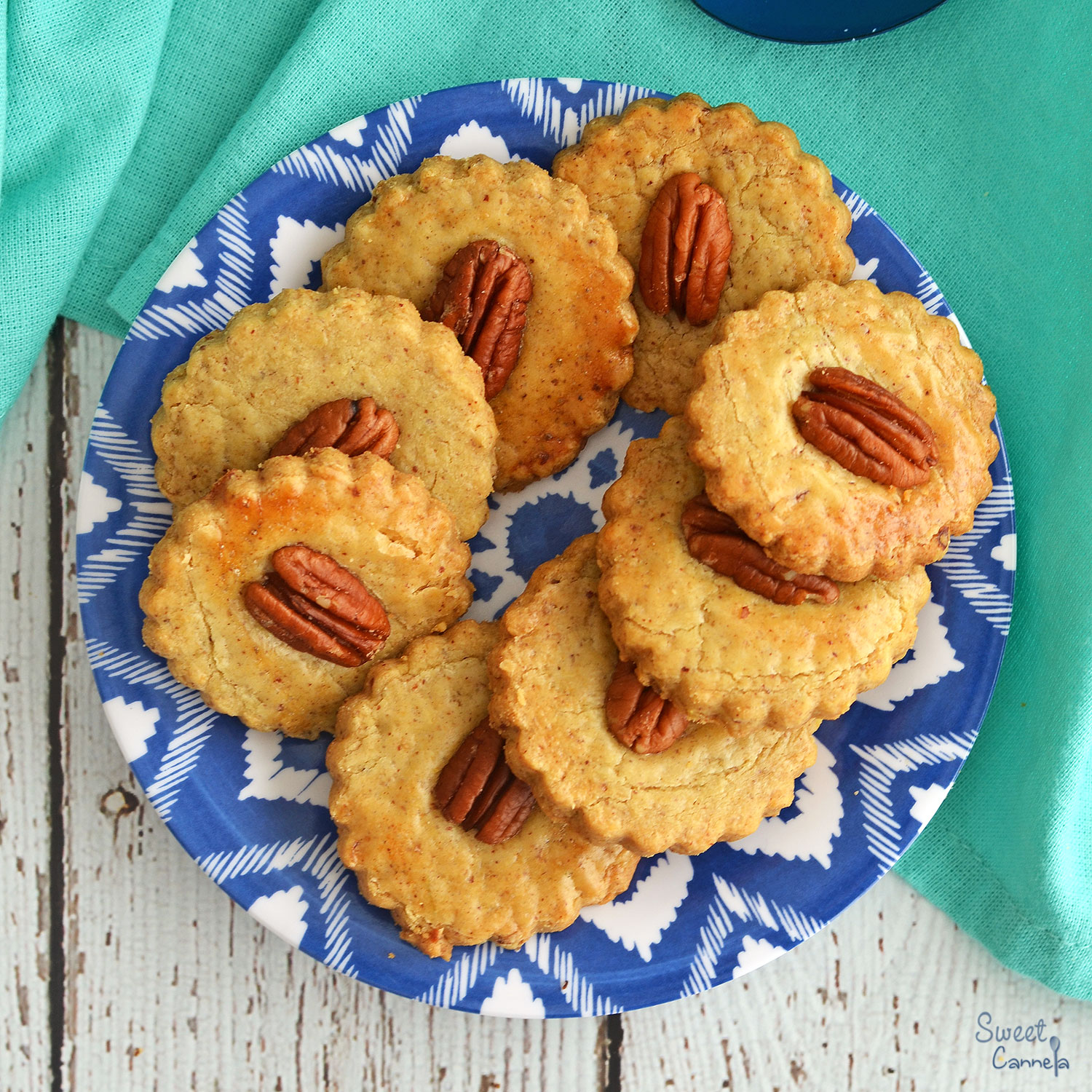 Pecan Shortbread Cookies – Galletas de Nuez » Sweet Cannela
